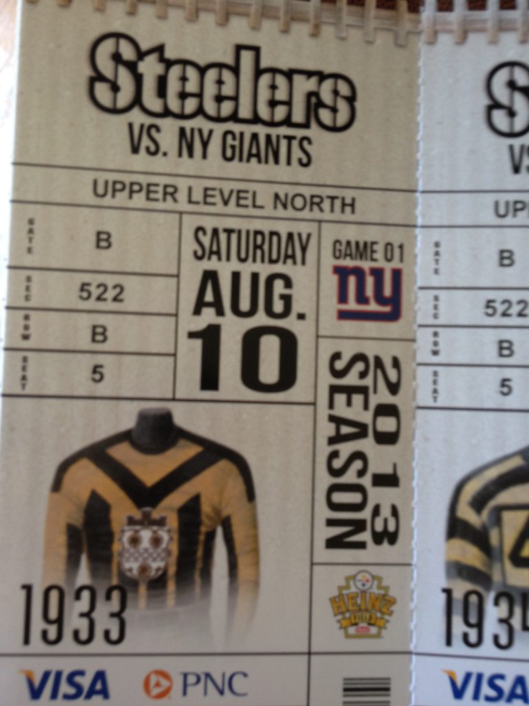 Steelers 2013 Season Tickets Have Arrived