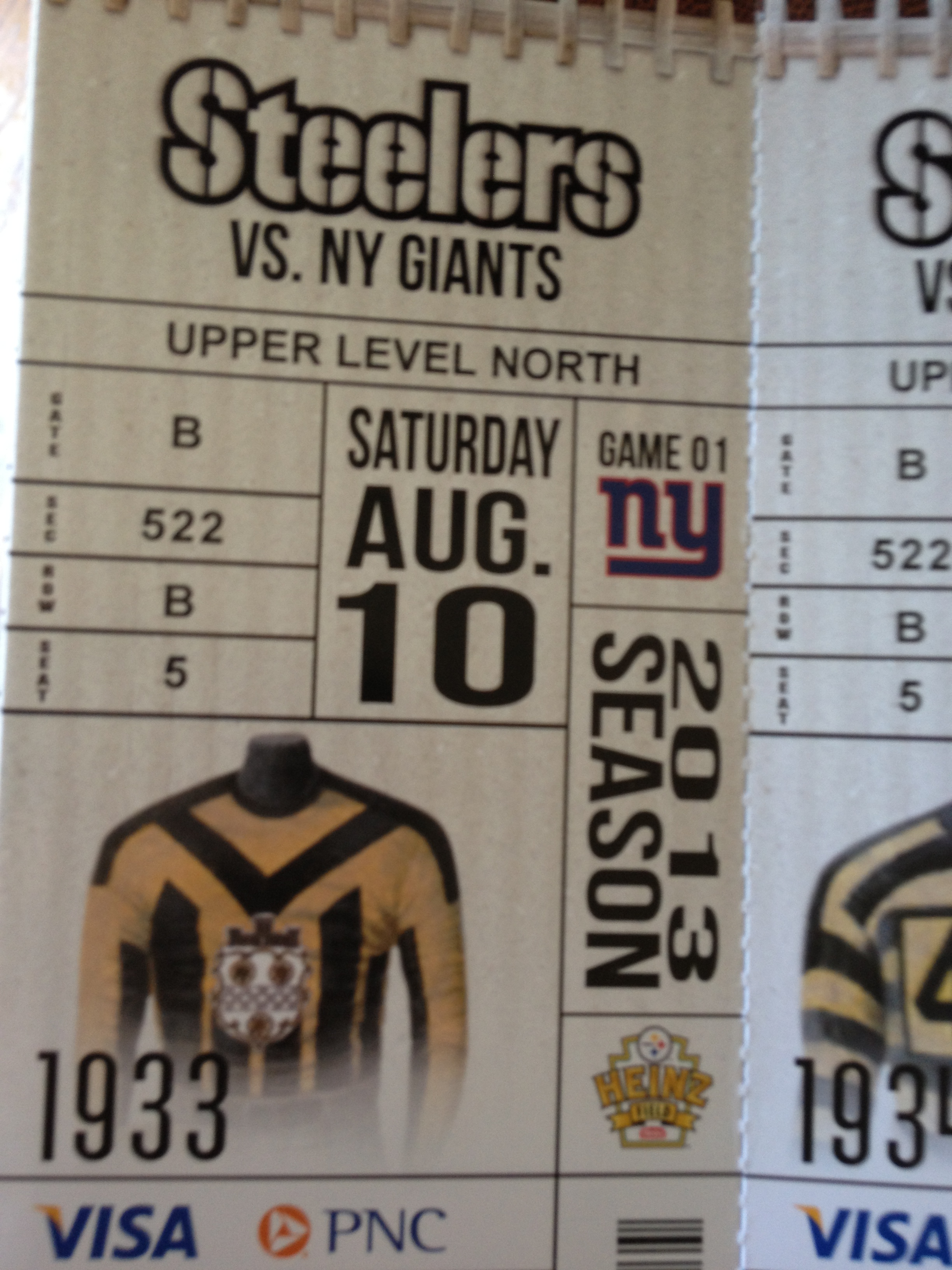Steelers 2013 Season Tickets Have Arrived